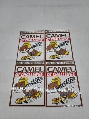 (4) Vintage 1974 CAMEL GT CHALLENGE Racing Decal Sticker LOT OF FOUR | eBay