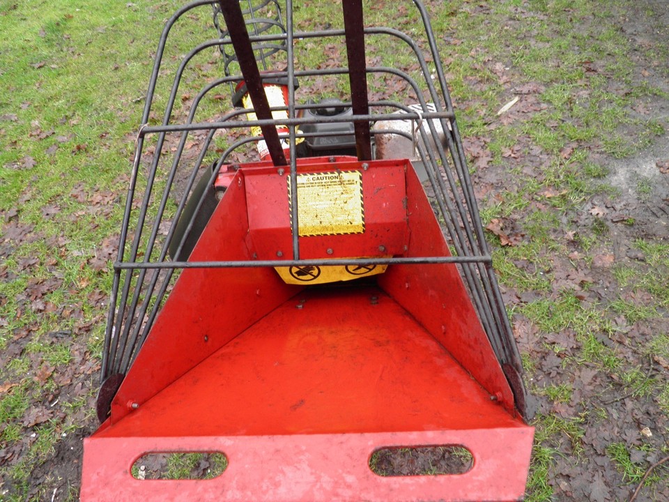allen Mighty Mac Garden Chipper Shredder 6HP Briggs & Stratton mulcher ...