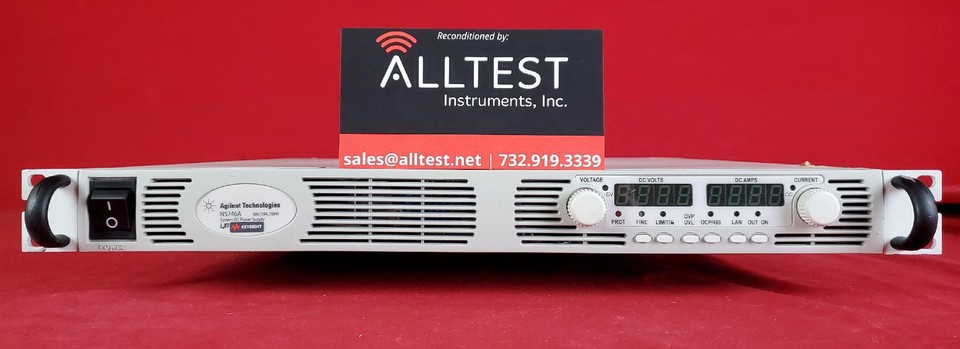 Agilent/Keysight N5746A DC Power Supply, 40V, 19A, 760W | eBay
