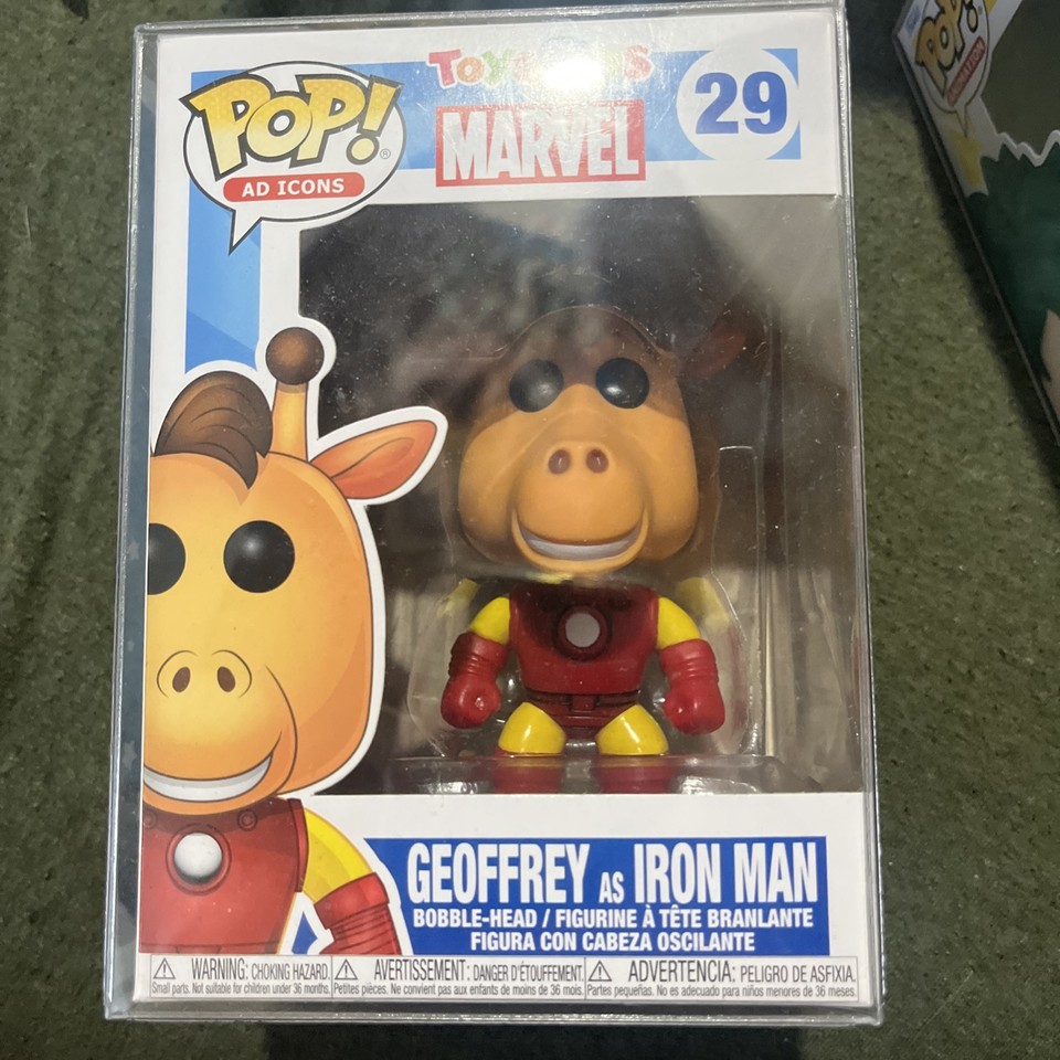 Funko Pop! Vinyl: Ad Icons - Geoffrey the Giraffe (as Iron Man) - Funko ...