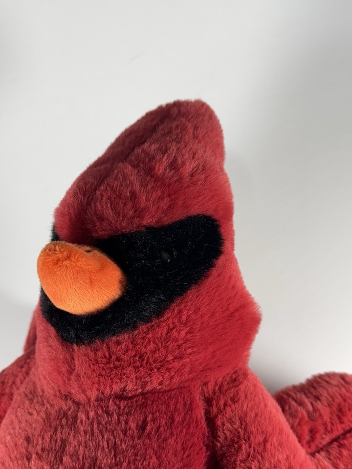 Vintage 2001 New Bear Factory Willow Cardinal Bird Eco Plush Stuffed ...