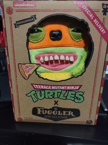 FUGGLER TEENAGE MUITANT NINJA LIMITED EDITION GET THEM ALL SET OF 4 NEW ...