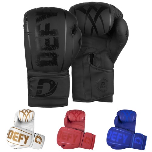 DEFY® Synthetic Leather Boxing Glove Thai Training Punching Bag ...