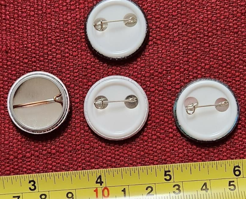 TWISTED SISTER 4 HEAVEY METAL BAND PINS,UNDER THE BLADE DEE SNIDER ...