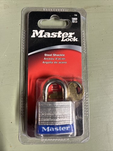 Master Lock Padlock 9/16 Steel Shackle | eBay