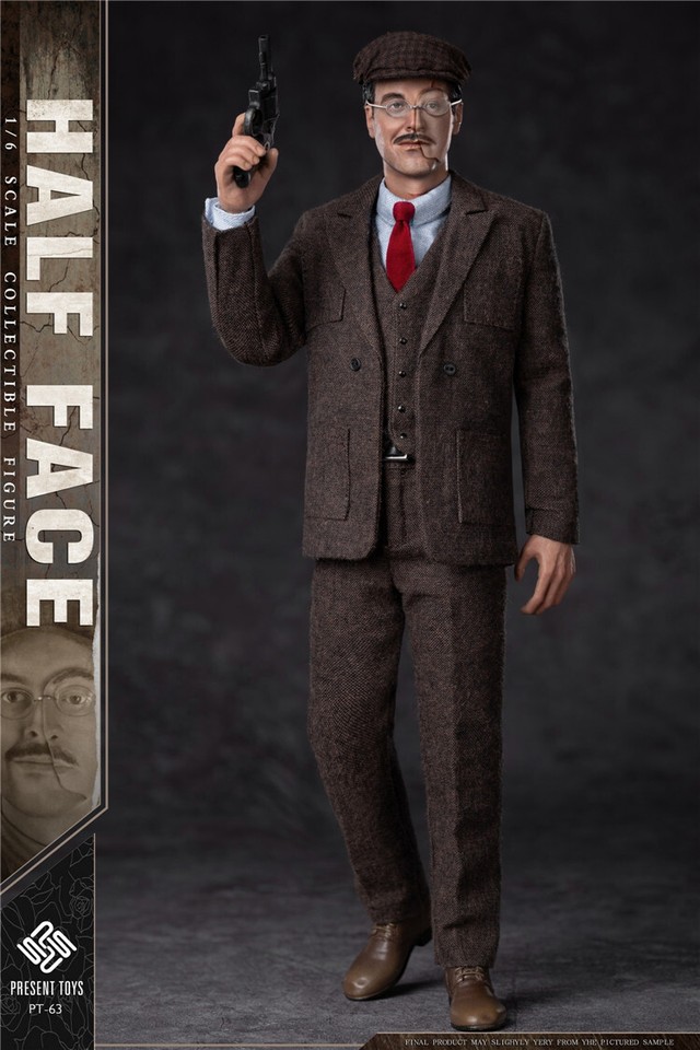 PRESENT TOYS PT-sp63 Half Face 1/6 Action Figure Model Collectible | eBay