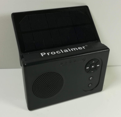 Proclaimer MS2 Digital Audio Bible Solar Power New Testament Kpelle ...