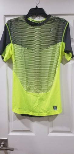 Nike Pro Combat Dri-Fit Men's XL Short Sleeve Compression Shirt 617350 ...