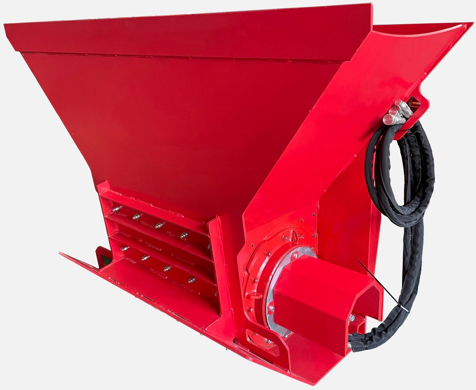 Raytree Asphalt Block Crusher Skid Steer Loader 72" Bucket Hydraulic ...