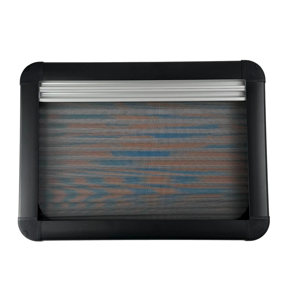 Tinted Flat Camper Van Cassette Window With Black Blind Frames Caravan ...