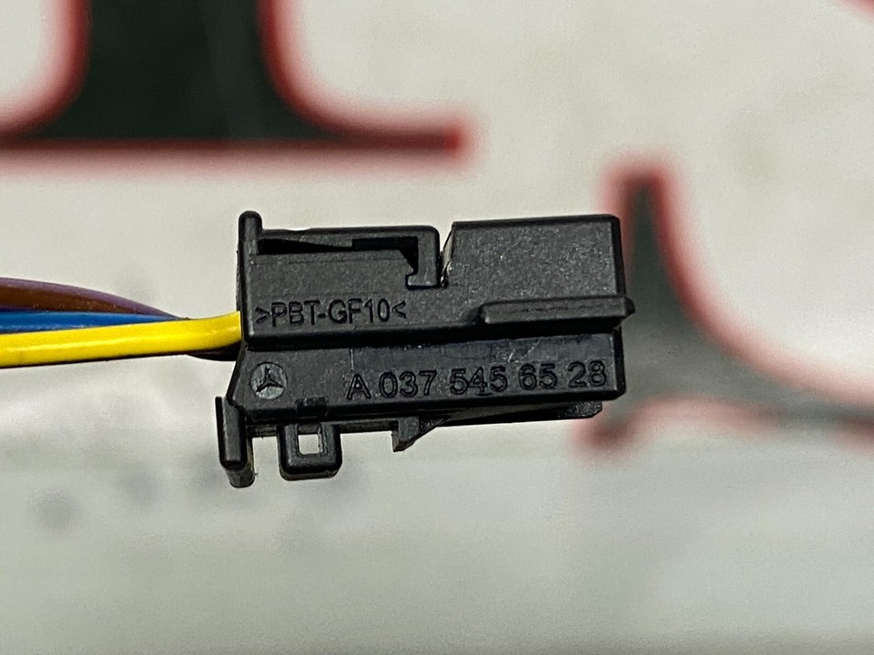 (AS) MERCEDES BENZ WIRING LOOM HARNESS PLUG CONNECTOR A0375456528 1 ...