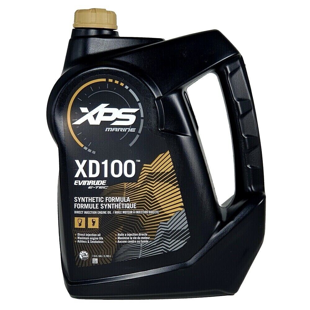 XD100 Evinrude E-TEC Oil Outboard XD 100 XPS Two Stroke Boat Marine ...