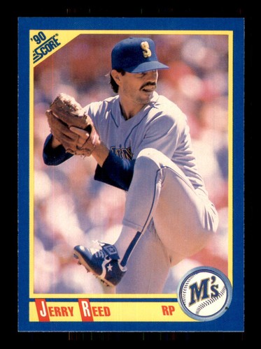 1990 Baseball Score Jerry Reed Seattle Mariners #492 | eBay