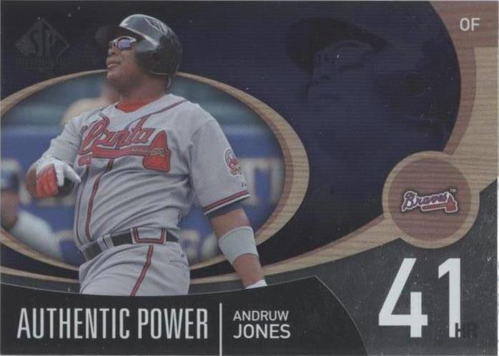 2007 SP Authentic - Authentic Power Andruw Jones #AP-5 for sale online ...