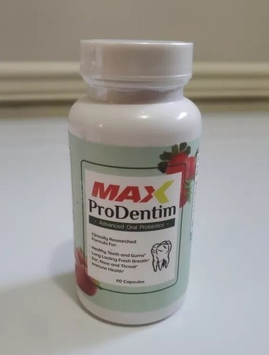 MAX ProDentim Advanced Oral Probiotics 60 Caps (EXP:2/26) | eBay