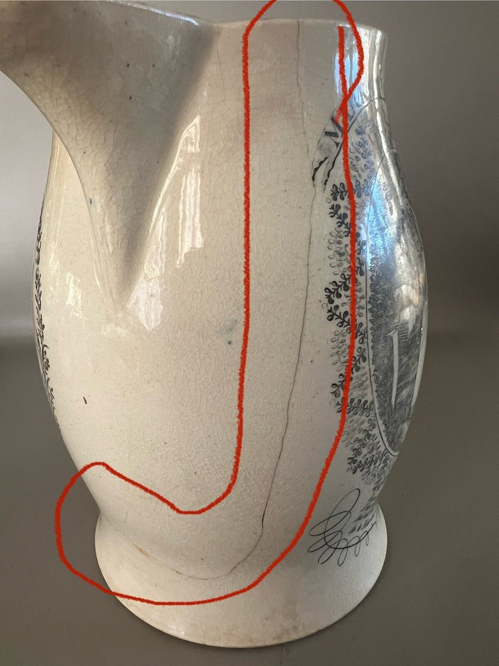 Antique Liverpool Jug Featuring the Market Girl, C 1790 | eBay