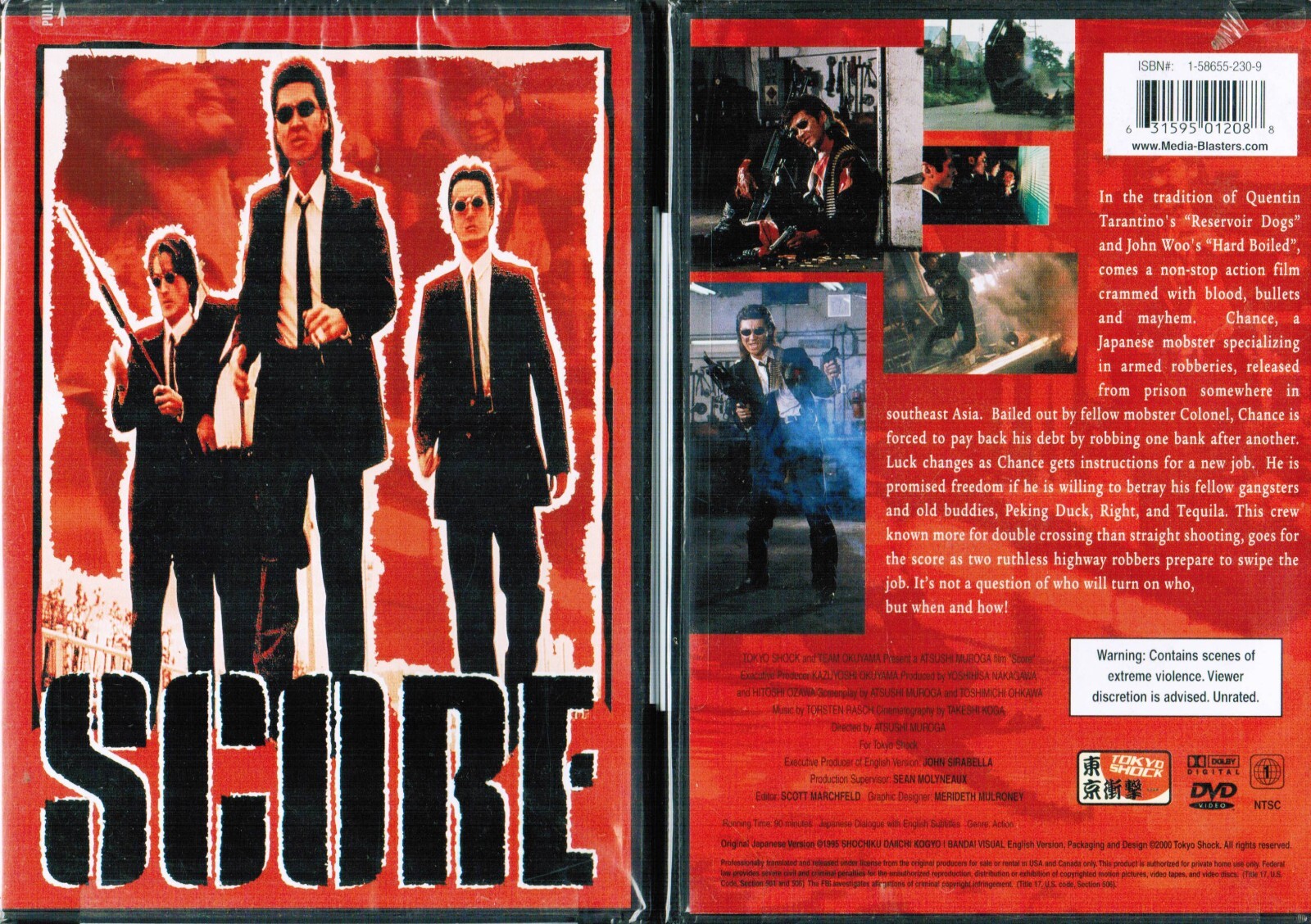 Score (DVD, 2001) for sale online | eBay