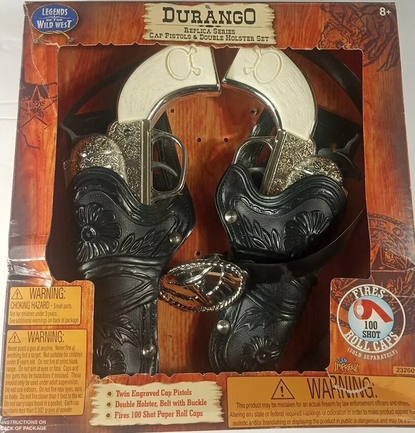 Durango Replica series Cap Pistols & Double Holster Set Legends Of The ...