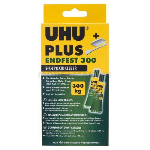 Uhu D5345 Uhu Plus Endfest 300 150ml (2x75ml) | eBay
