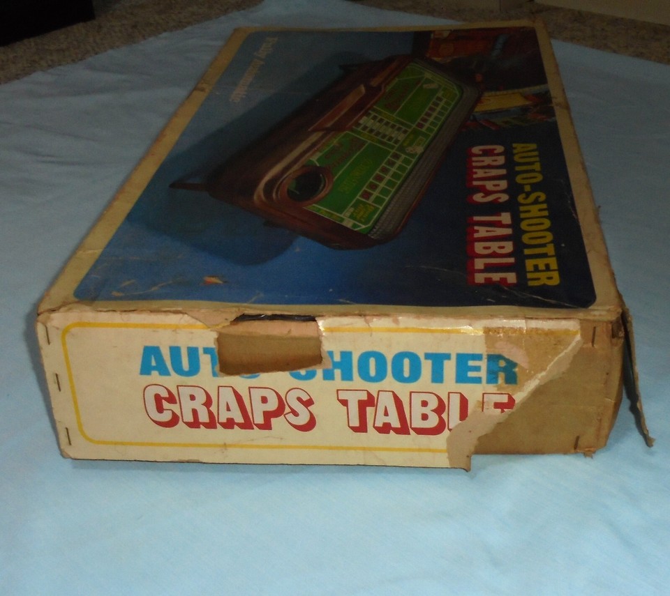 Waco Auto Shooter Craps Table Fully Automatic Dice Roller Game Complete ...