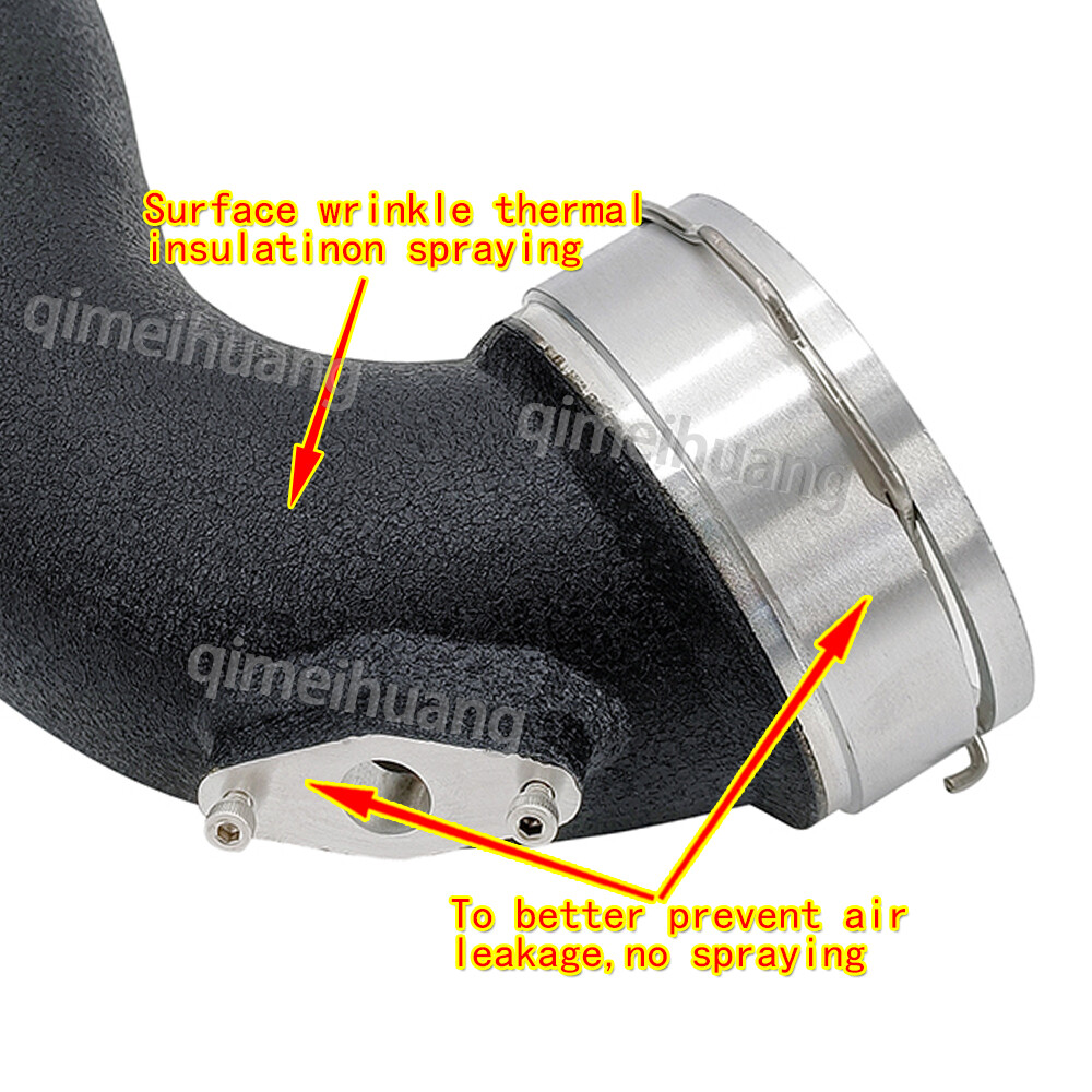 Charge Pipe Boost pipe intercooler pipe Kit For BMW N55 X5 X6 3.0L F15 ...