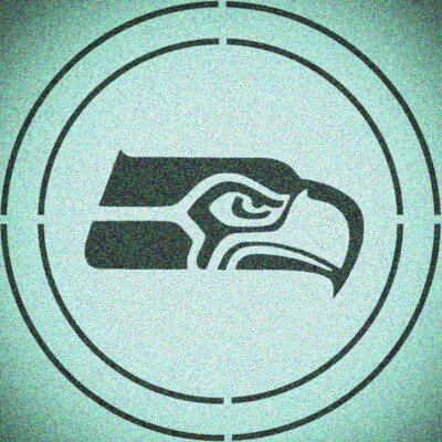 DOUBLE CIRLCE SEATTLE SEAHAWKS STENCIL SPORT FOOTBALL STENCILS | eBay