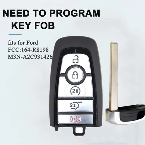 Keyless For 2017-2024 Ford Remote Smart Key 5 Buttons Fob M3N-A2C931426 ...