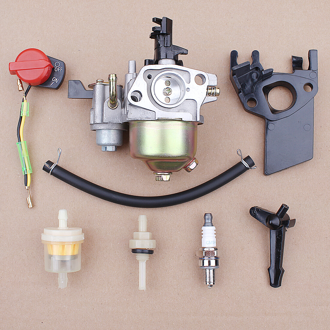 Carburetor for 196cc 6.5HP Harbor Freight Greyhound Lifan 66014 66015 ...