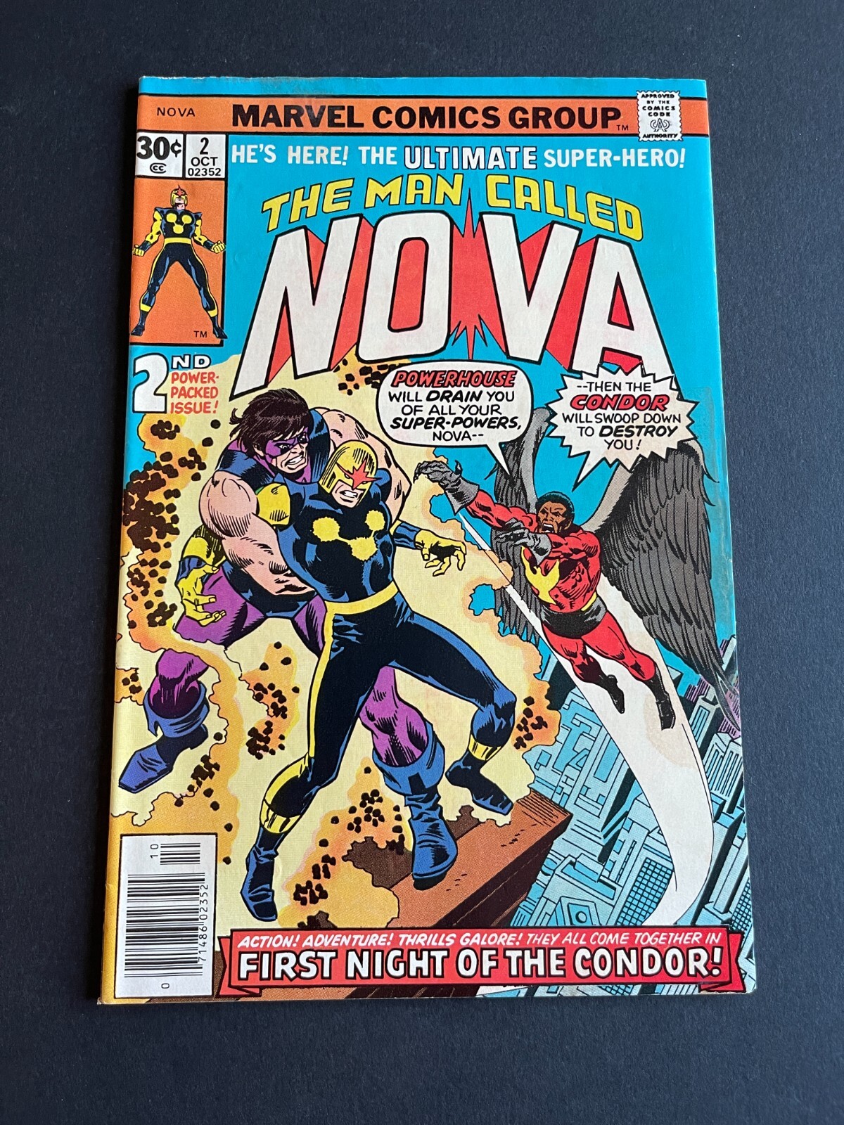 Nova #2 - The First Night of the Condor! (Marvel, 1976) Fine | eBay