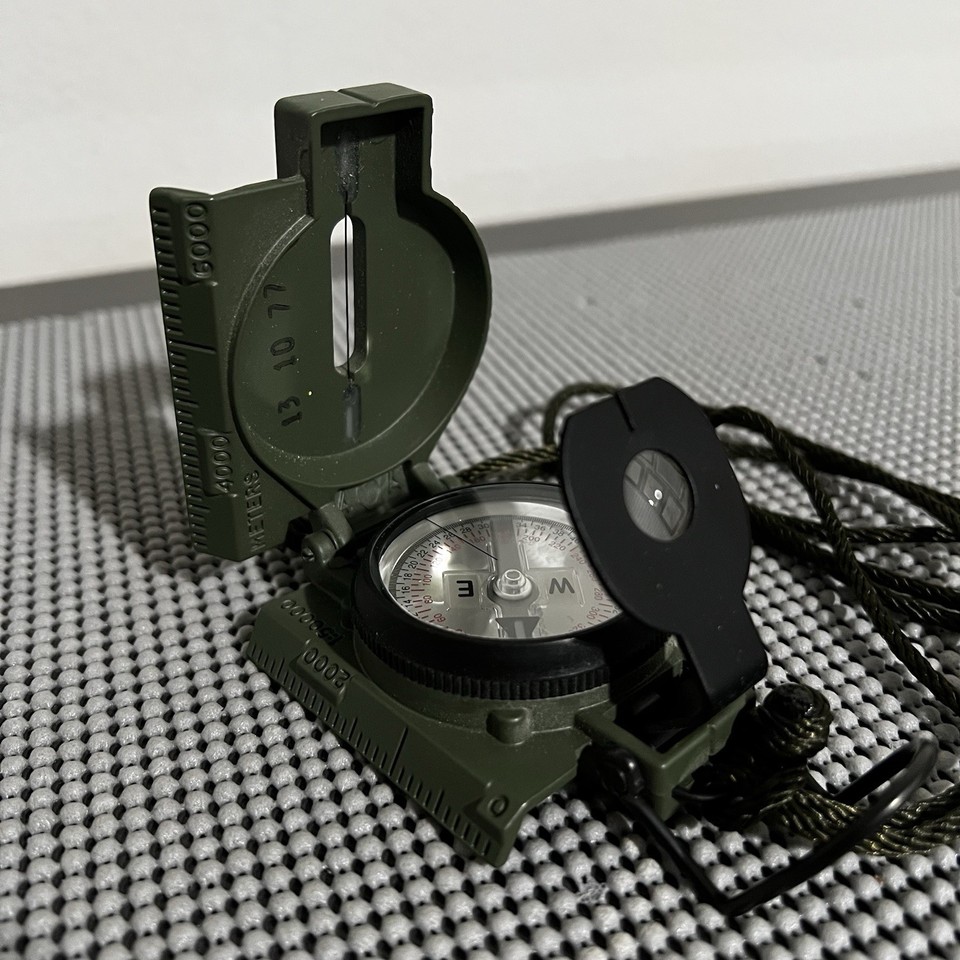 Cammenga Lensatic Phosphorescent Military Compass - Model 27 - Olive ...