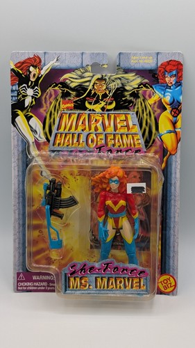 Marvel Comics Marvel Hall of Fame She-Force Ms. Marvel 1997 Toy Biz ...