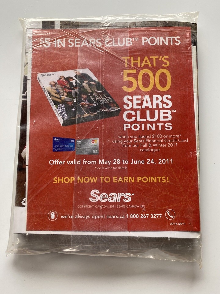 sears catalogue, Catalog Fall And Winter 2011 Sealed | eBay