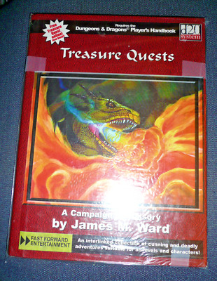 D20 System Treasure Quests from Fast Forward Entertainment (D&D 3.5) | eBay