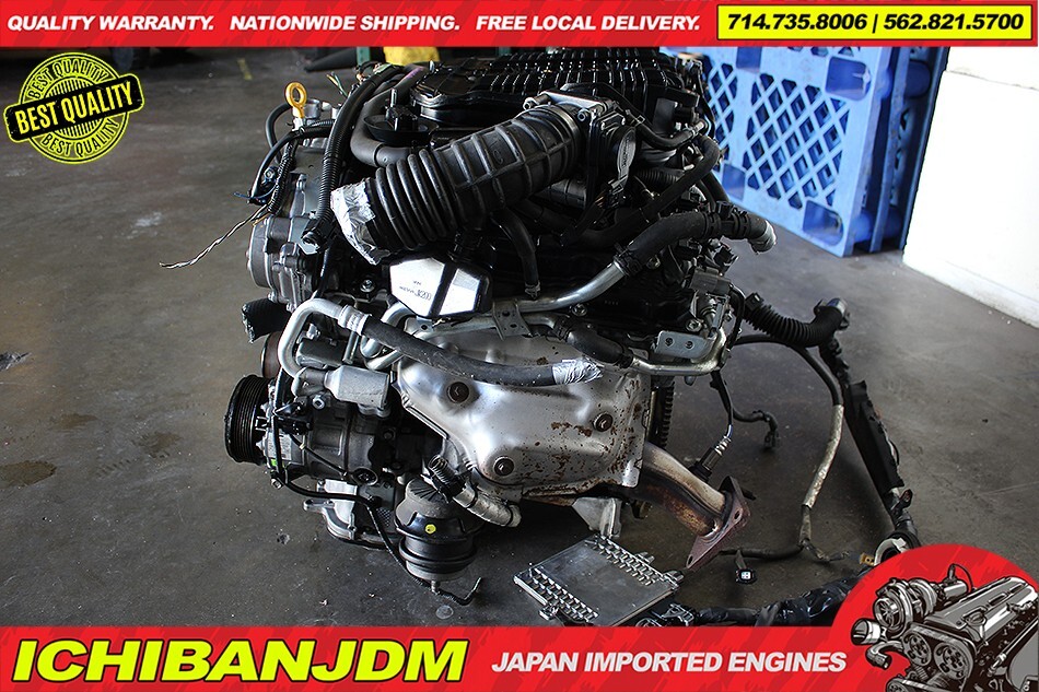 2008-2013 Nissan 370Z Motor JDM Engine VQ37 3.7L V6 G37 M37 | eBay