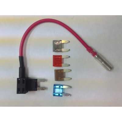 Mini Blade Fuse Tap Holder Add A Circuit Line ATM APM + 4 Fuse, Car Add ...