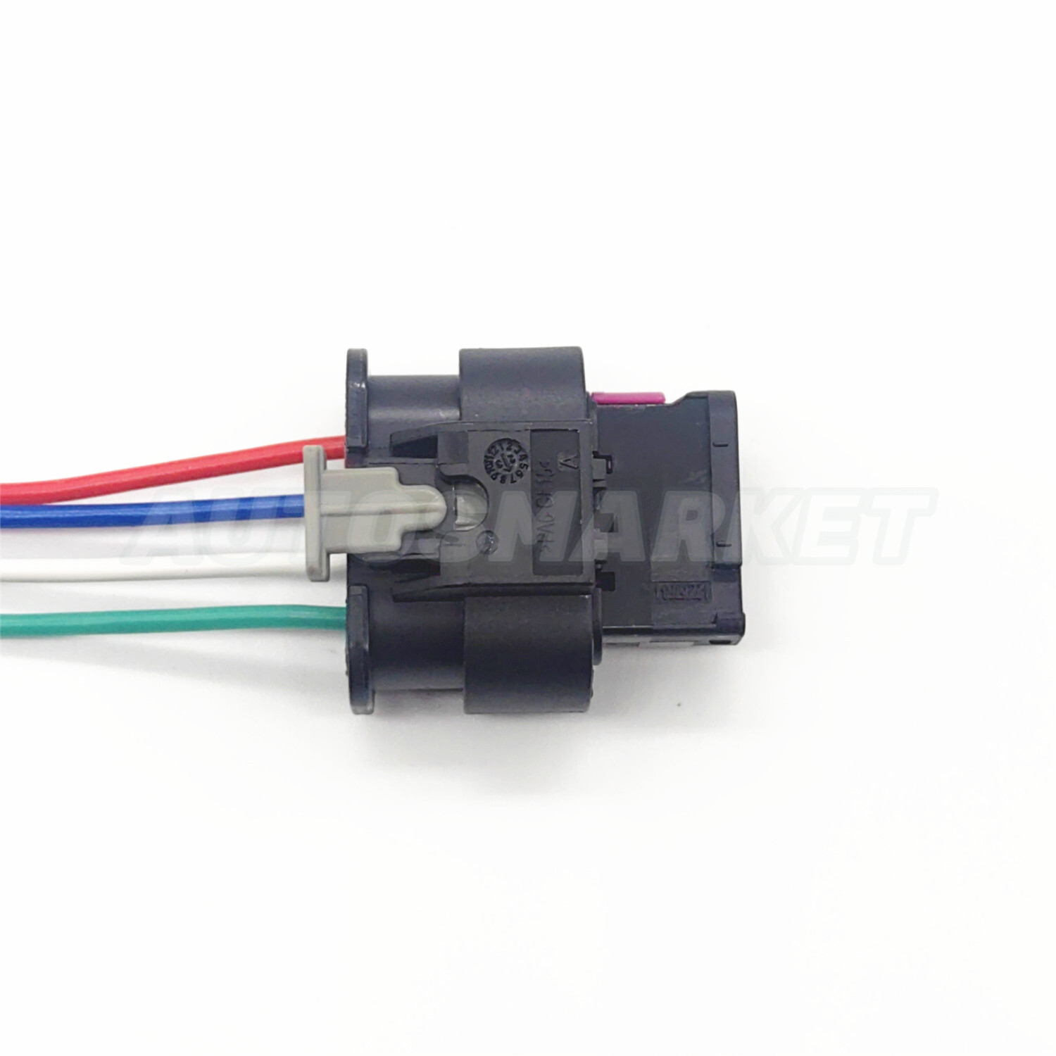 4F0973704 4-Pin MAP Sensor Connector Plug Harness For Audi A4 2000-2012 ...