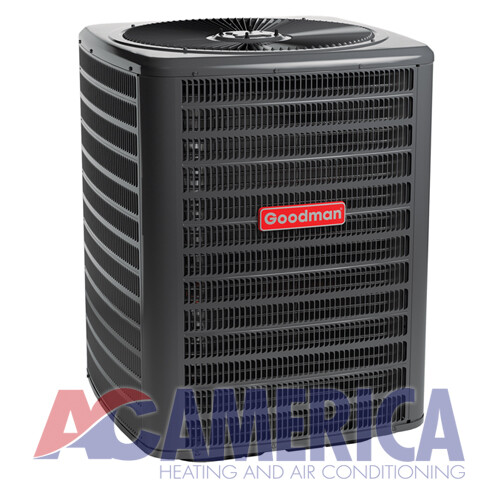 3.5 Ton 14 SEER Goodman Heat Pump Split System GSZ140421 ARUF43C14 ...
