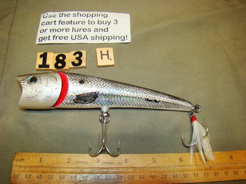 V0183 H LARGE CREEK CHUB KNUCKLE HEAD FISHING LURE | eBay