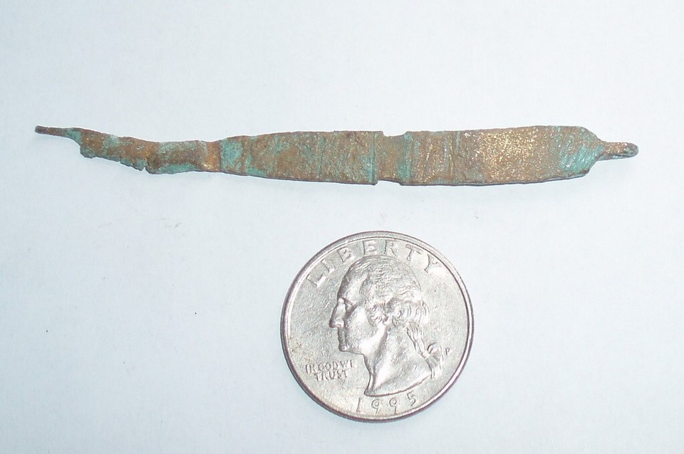 ANCIENT BRONZE FILE OR TYPE OF MEASURE ARTIFACT RELIC PRIMITIVE RULE ...