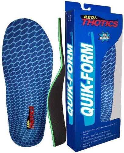 Redi-Thotics Quik-Form Orthotic Insoles, Heat Moldable Shoe Inserts all ...