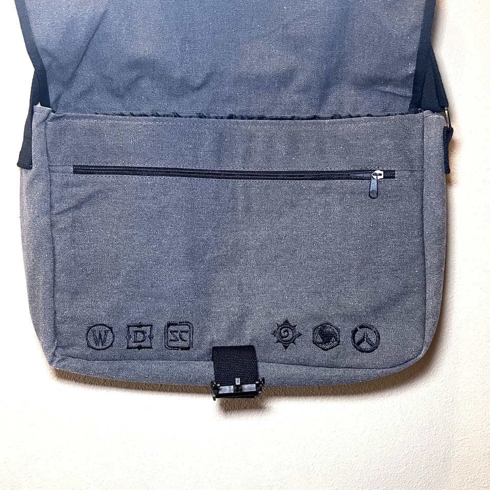 Blizzcon 2015 Messenger Bag Swag Blizzard Warcraft Diablo Overwatch ...