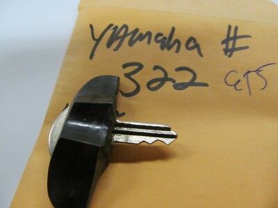 Vintage Yamaha OEM Factory Pre Cut Motorcycle Key # 322 | eBay