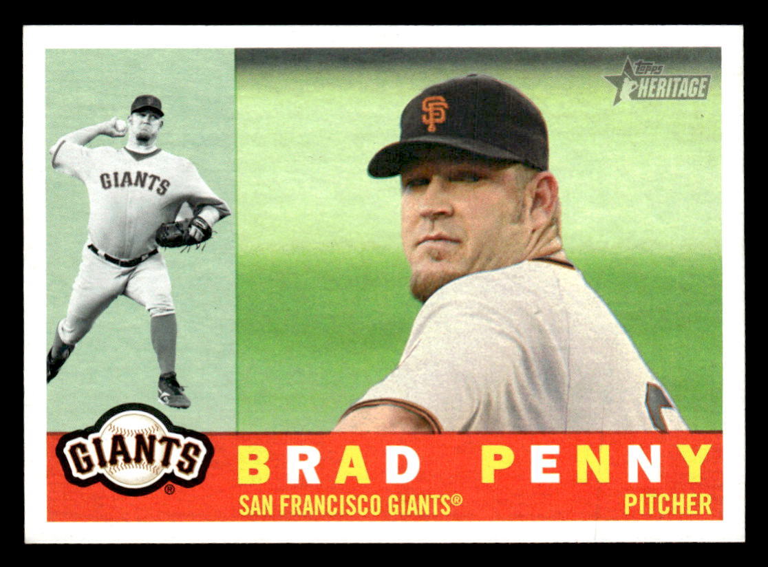 2009 Topps Heritage - #524 Brad Penny for sale online | eBay