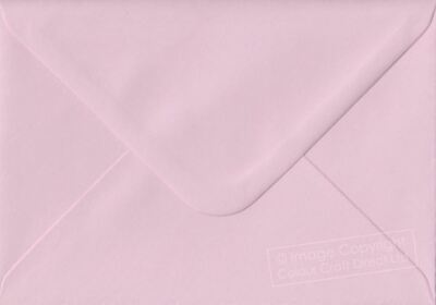 Baby Pink C6 Envelope - 114 mm x 162 mm 100gsm Gummed Coloured A6 Card ...