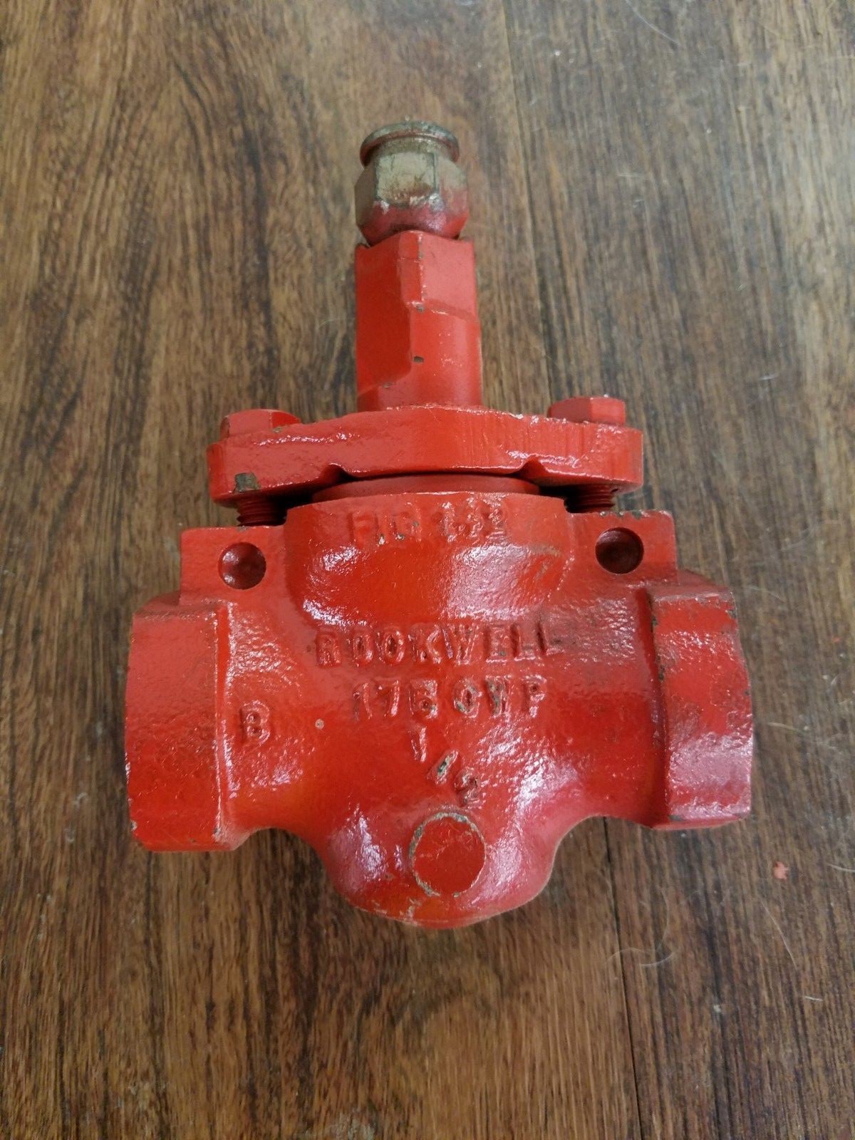 Rockwell 1/2" Threaded Plug Valve Figure 142 175 CWP | eBay