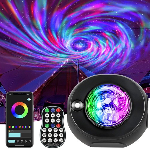 APP Starry Sky Projector Music Small Night Lamp | eBay