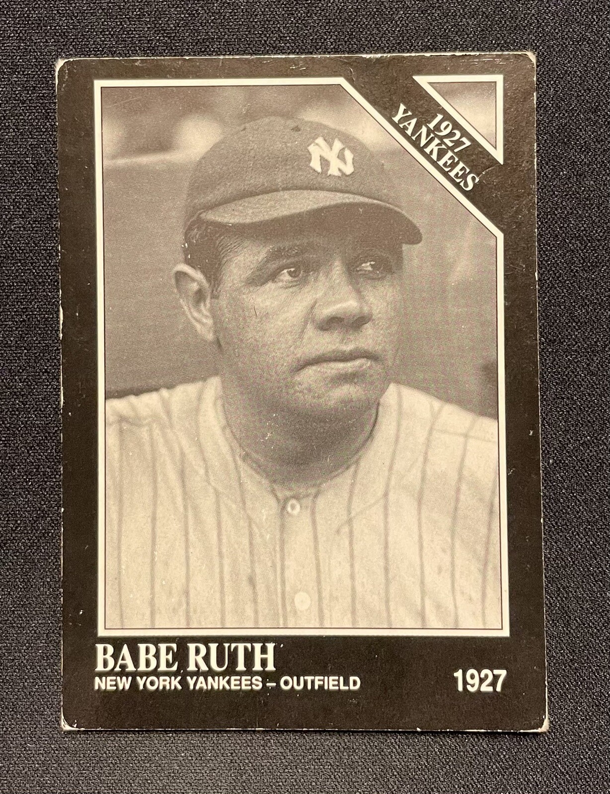Babe Ruth Yankees Card