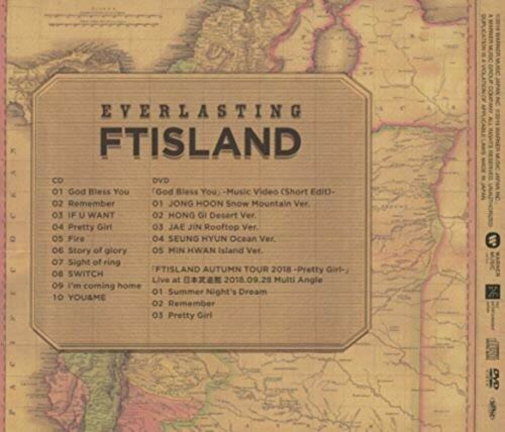 Everlasting (Version B) by Ftisland (CD, 2019) for sale online | eBay