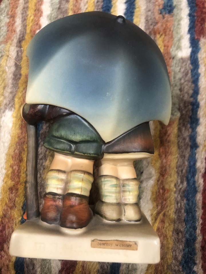 vintage hummel figurines germany #71 Stormy Weather perfect Rare Rare ...
