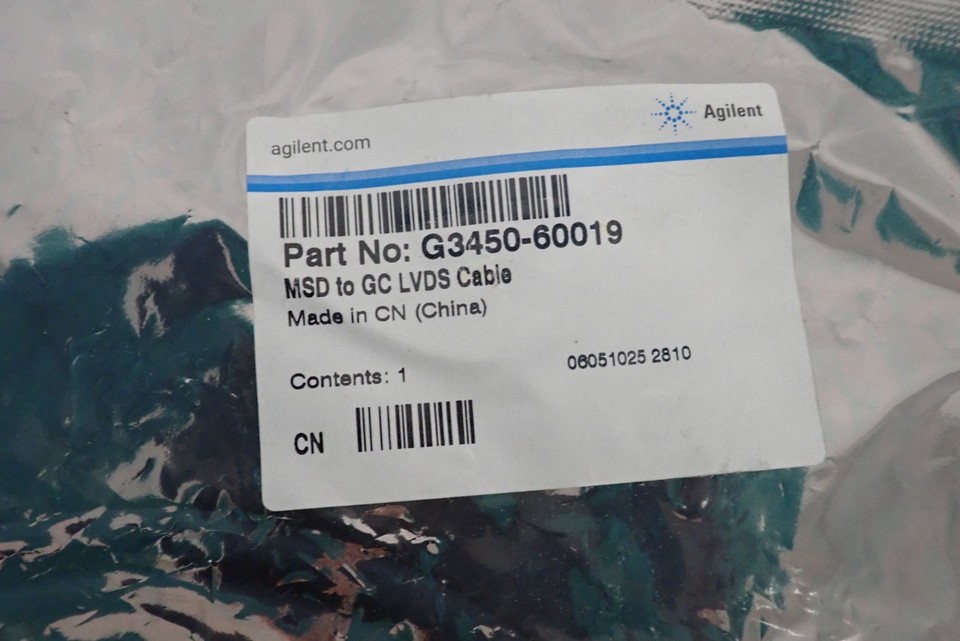 Agilent Technologies G3450-60019 MSD to GC LVDS Cable - NEW | eBay